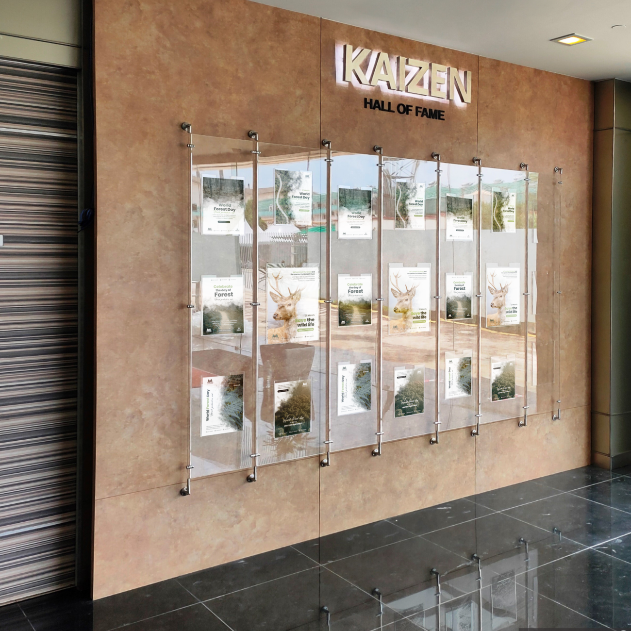 Poster Display • Private Office, Kuala Lumpur - CableRod